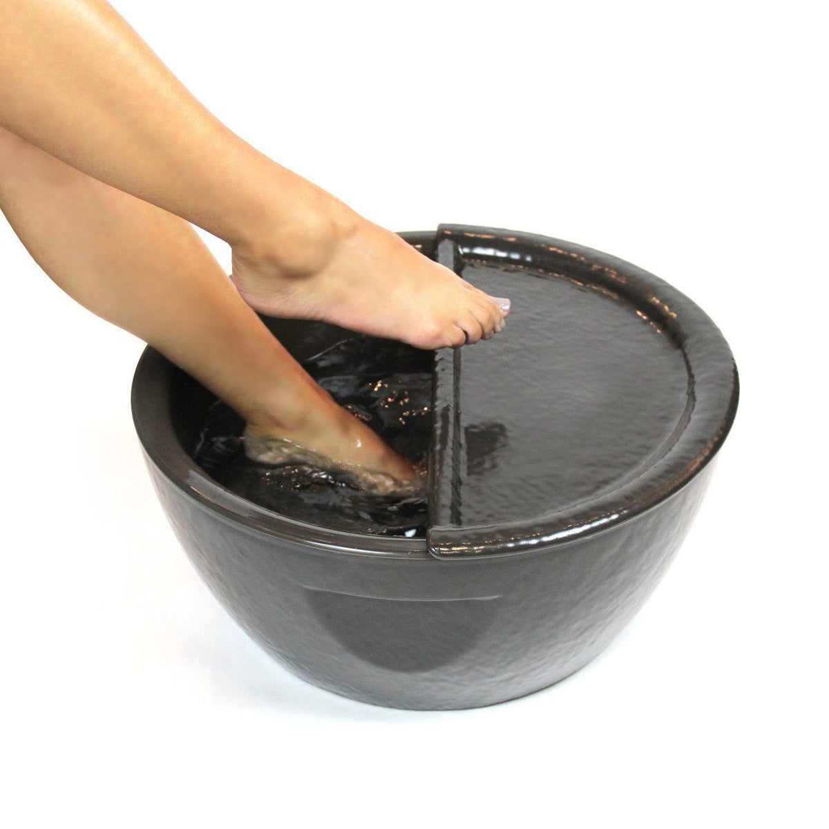 Espresso Brown Signature Resin Footrest – Pedicure Bowls